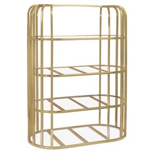 Cage Shelving Gold- Rentastic Party - New York's Premier Event & Tent ...