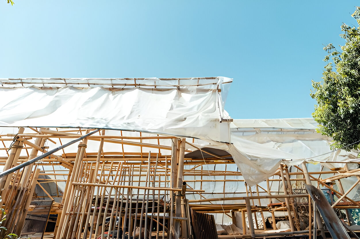 Using Tents for Long-Term Construction Projects - Rentastic Party - New ...